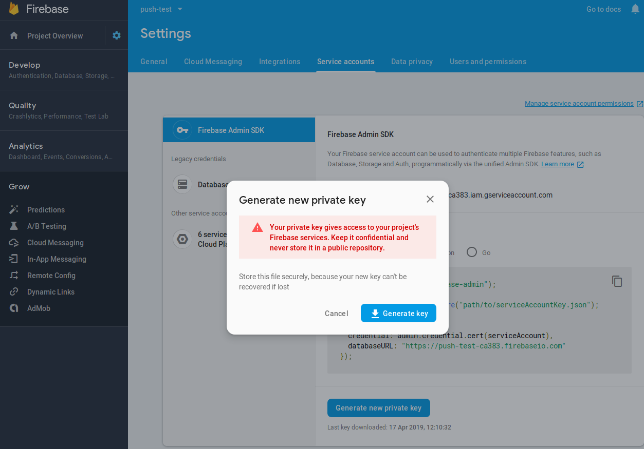 Testing Privacyidea Push Token Privacyid3a